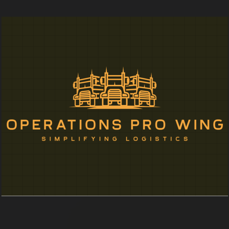 Operations Pro Wing – Simplifying Logistics